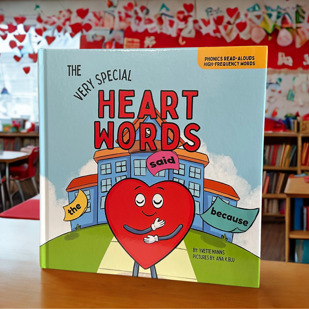 The Very Special Heart Words Book – Phonics Read-Alouds