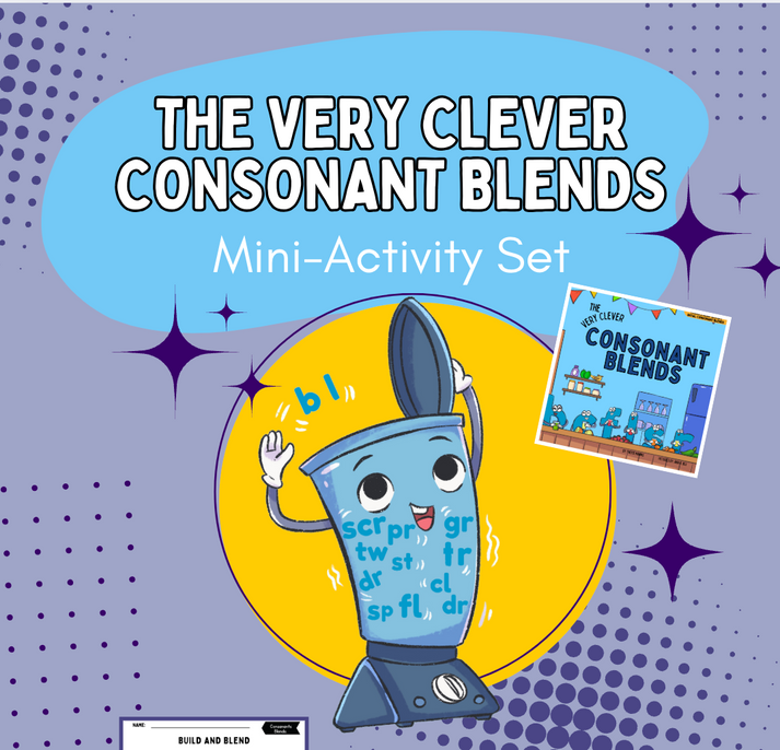 Initial Consonant Blends Mini-Activity Set – Phonics Read-Alouds