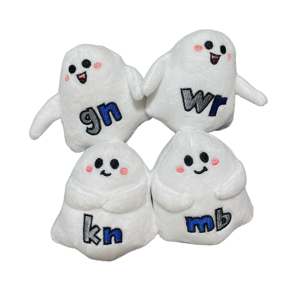 Silent Letters Ghost Digraphs Phonics Teaching Companion Plushie ...